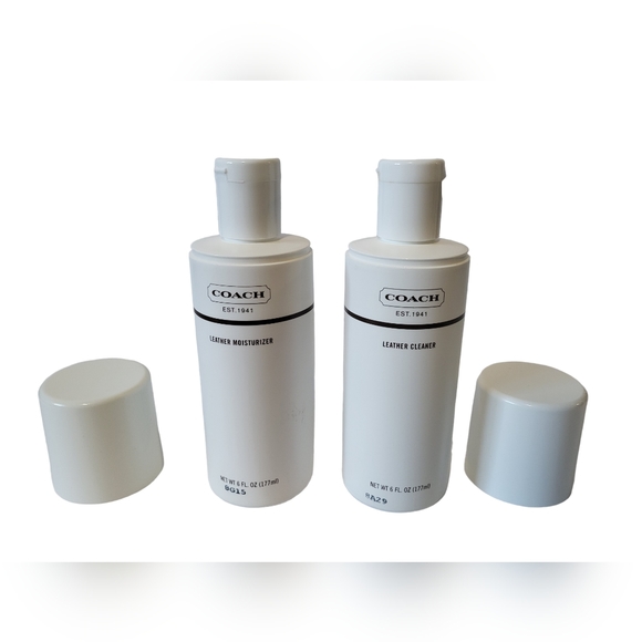 Coach | Other | Coach Leather Moisturizer Leather Cleaner Set | Poshmark